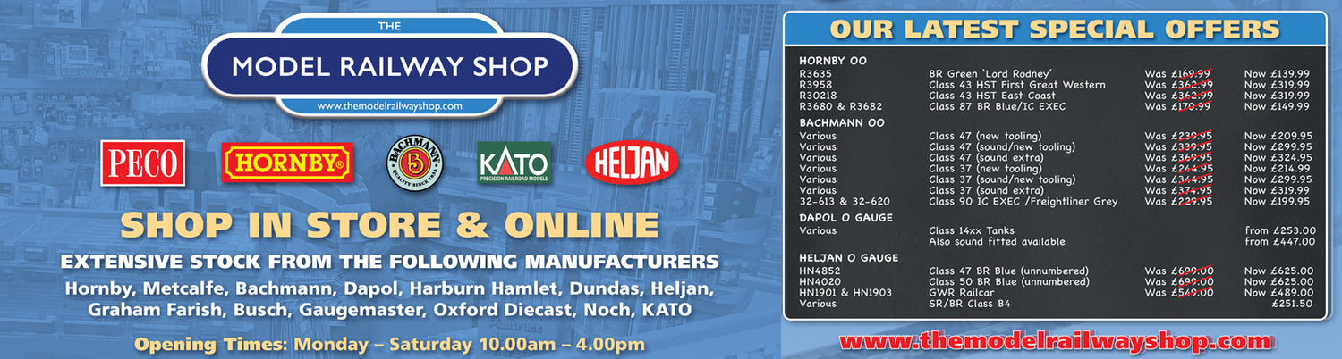 The Model Railway Shop - Operated by Pecorama (PECO)