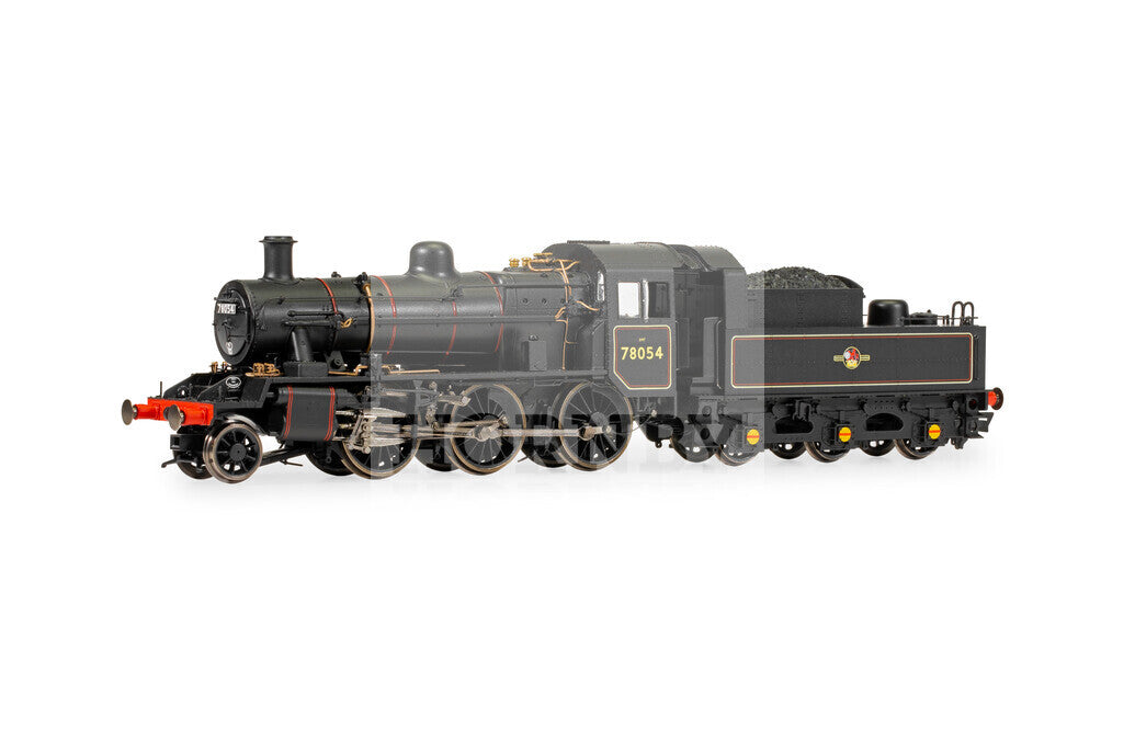R3981 - Hornby BR Standard 2MT 2-6-0 78054 Lined Black Late Crest – The ...