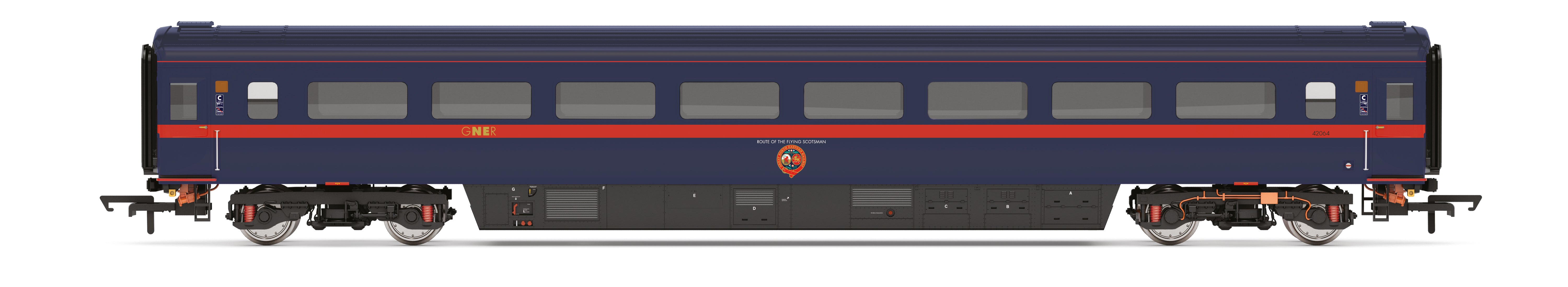 R40435A GNER, Mk3 Trailer Standard (TS), No. 42064 – The Model Railway Shop