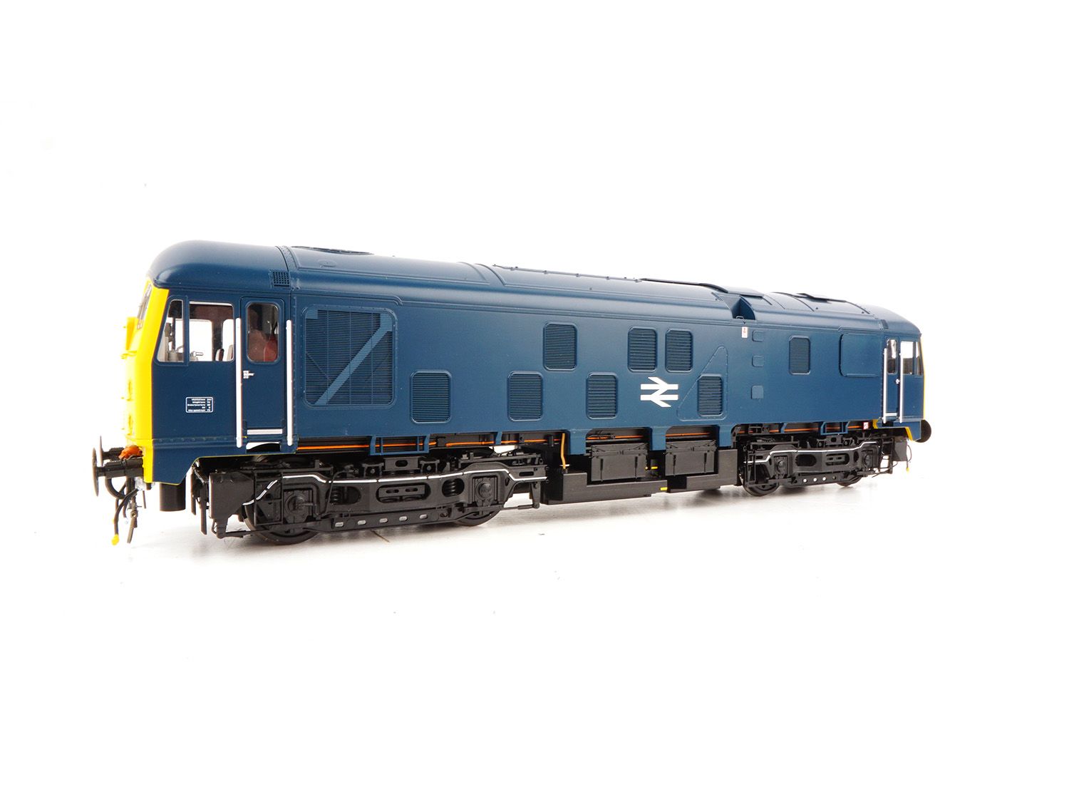 Heljan 2453 O Gauge Class 24/0 Unnumbered BR Blue Full Yellow Ends ...