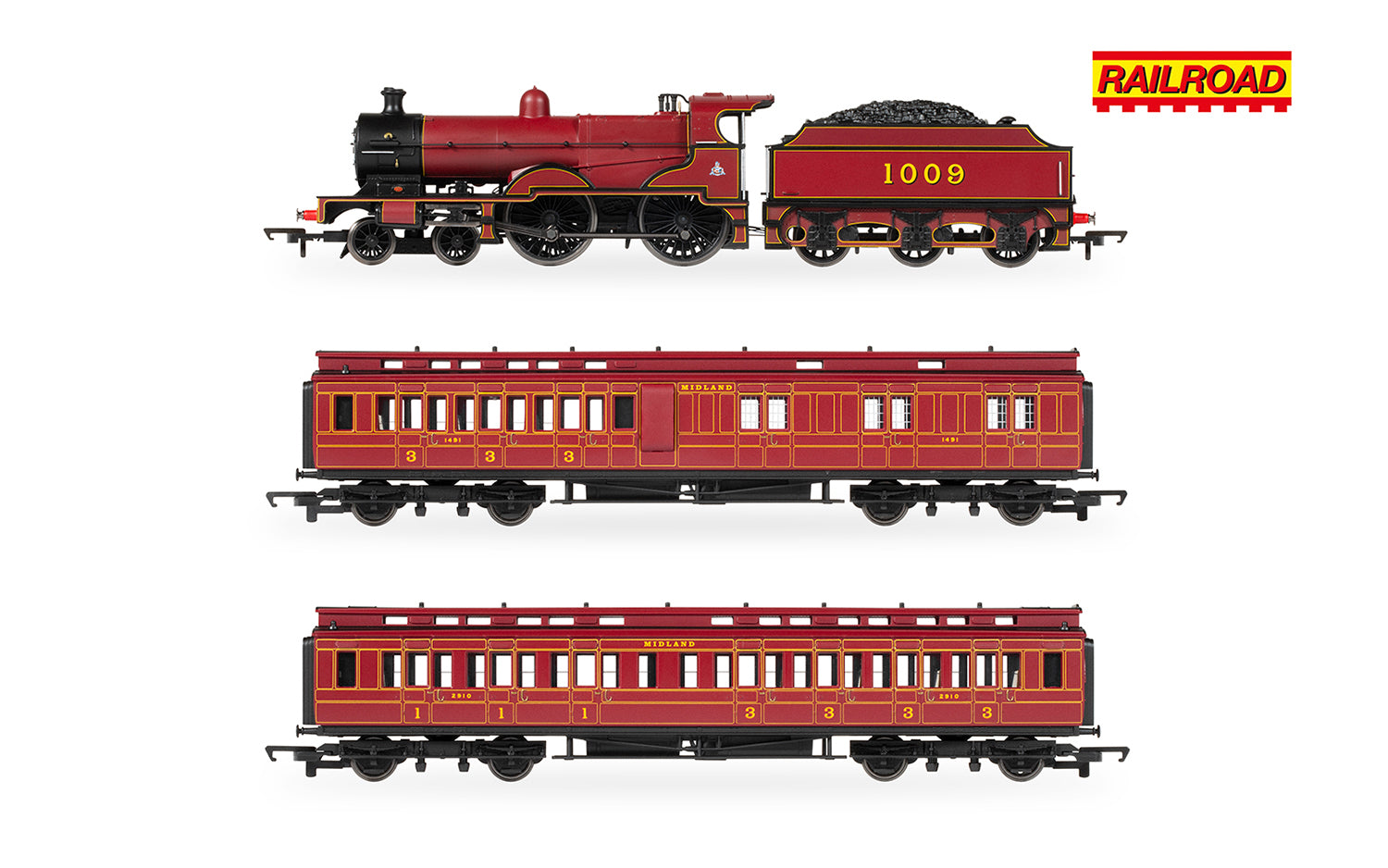 R30377 RailRoad MR Class 4P Compound Train Pack – Era 3 | The Model ...