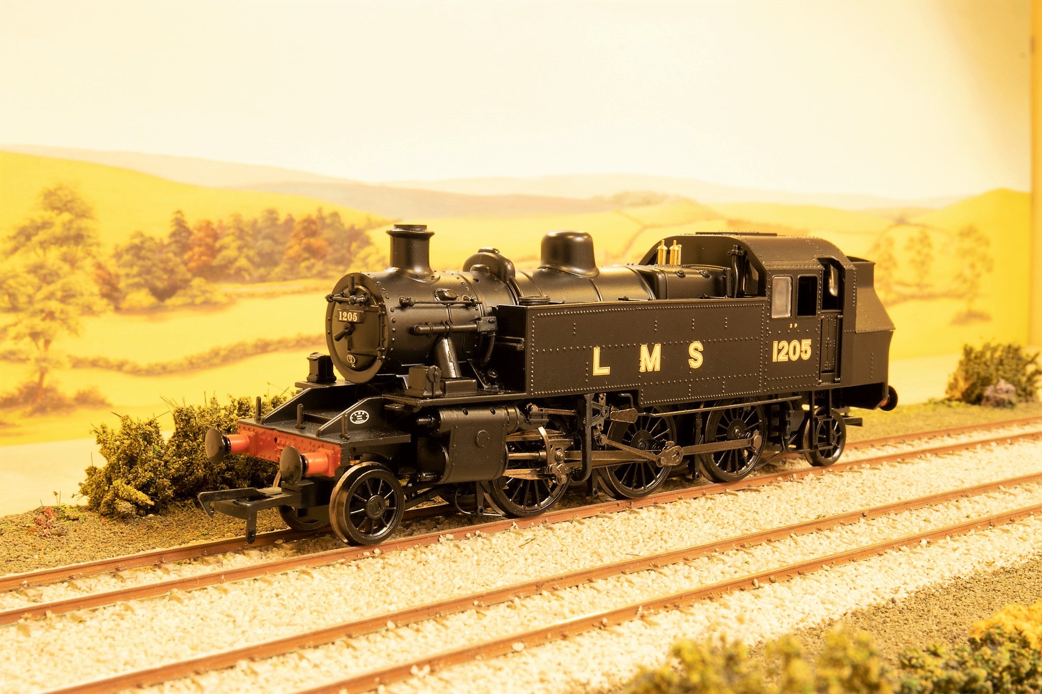 31-442 Bachmann Class 2MT 'Ivatt' 2-6-2T 1205 in LMS black – The Model ...